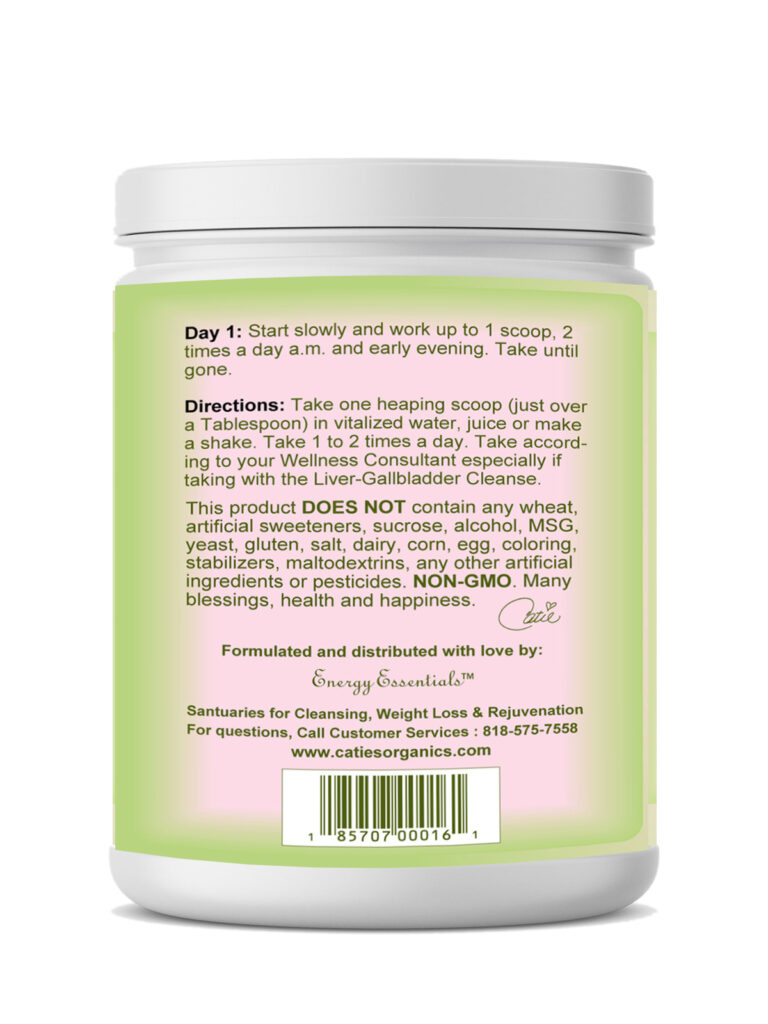 Catie's Whole Plant Food Liver & Gallbladder Juice Powder CLGJP