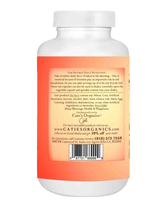 B-Complex B1-B17 Capsules - Caties Organics