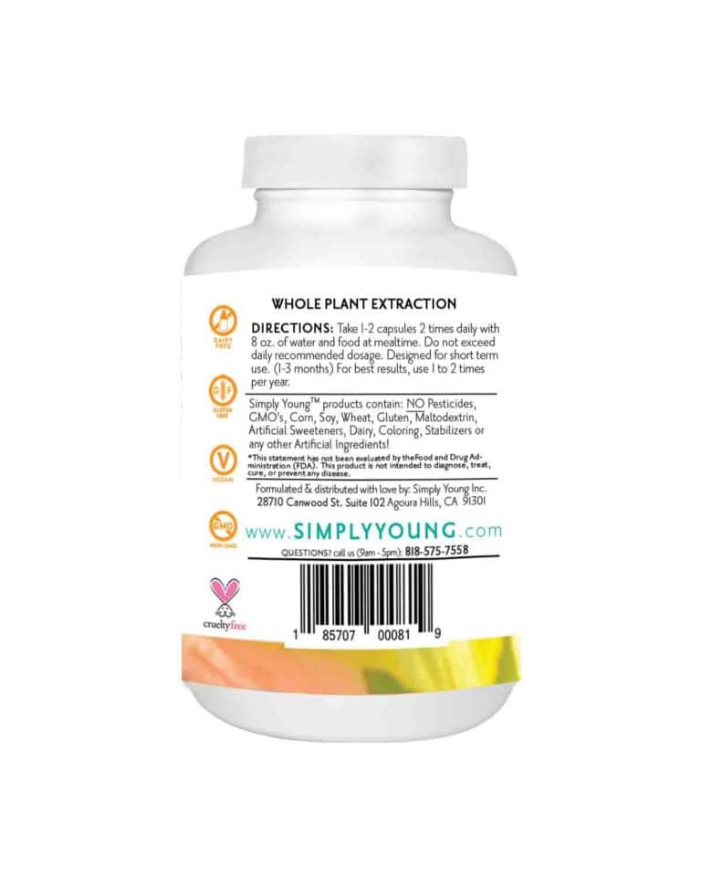 Pure Body Cleanse Capsules - Simply Young